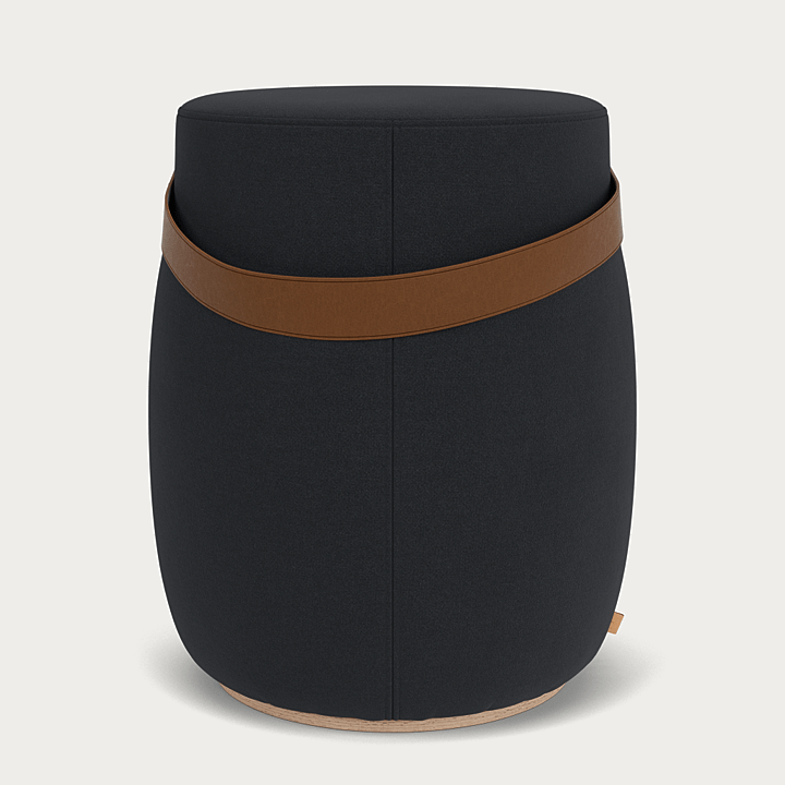 Milo Medium Footstool – Neptune