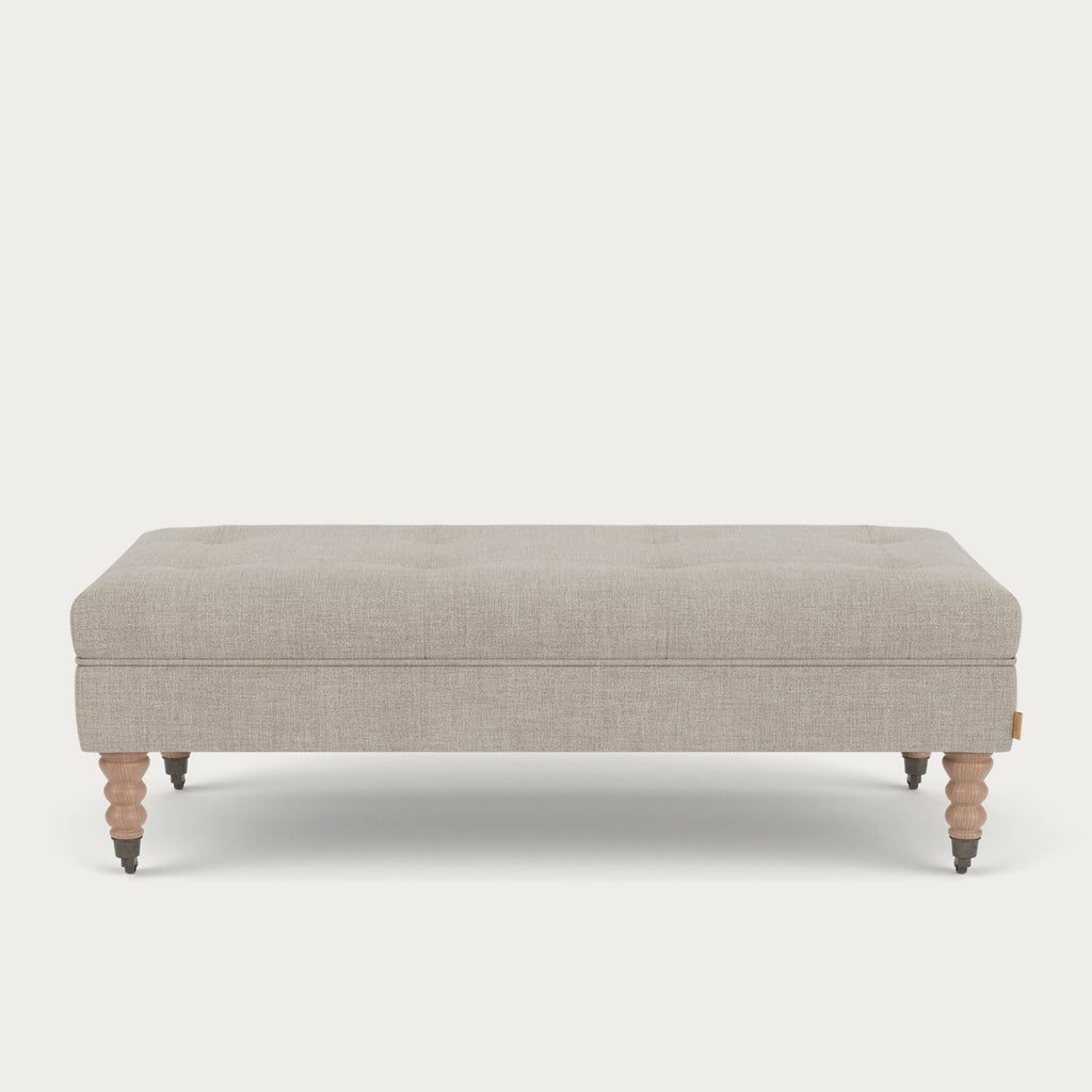 Arthur Medium Footstool – Neptune