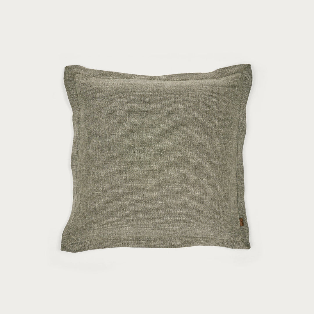 Beatrix Scatter Cushion, Signature Linen - Moss – Neptune