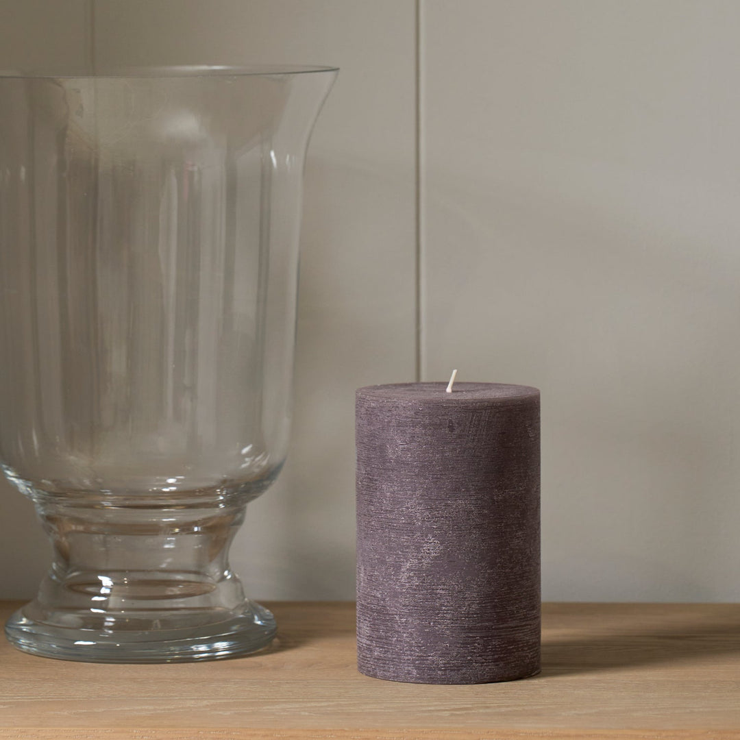 Blyton Pillar Candle, Walnut – Neptune