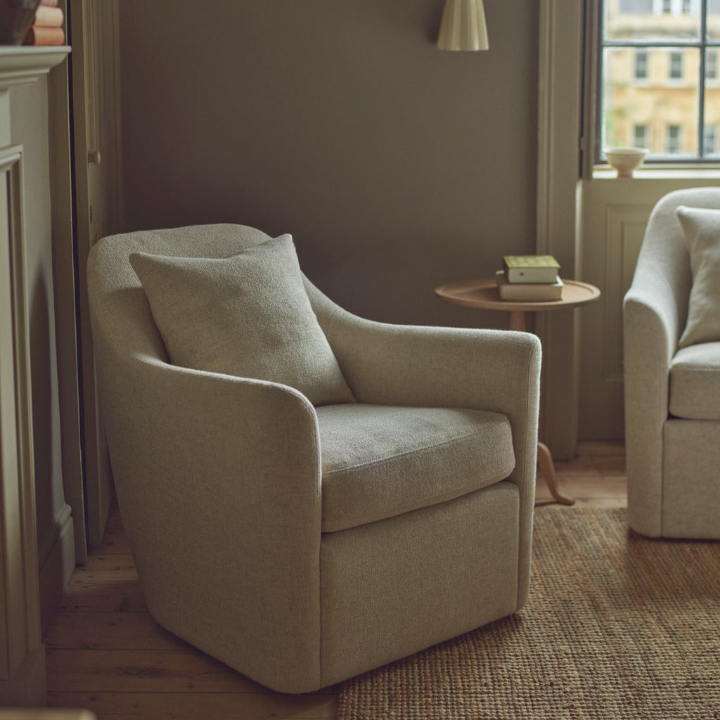 Cleo Swivel Armchair – Neptune