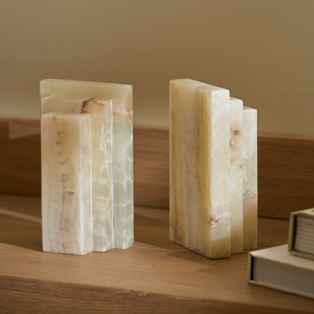 Matlock Onyx Bookends – Neptune