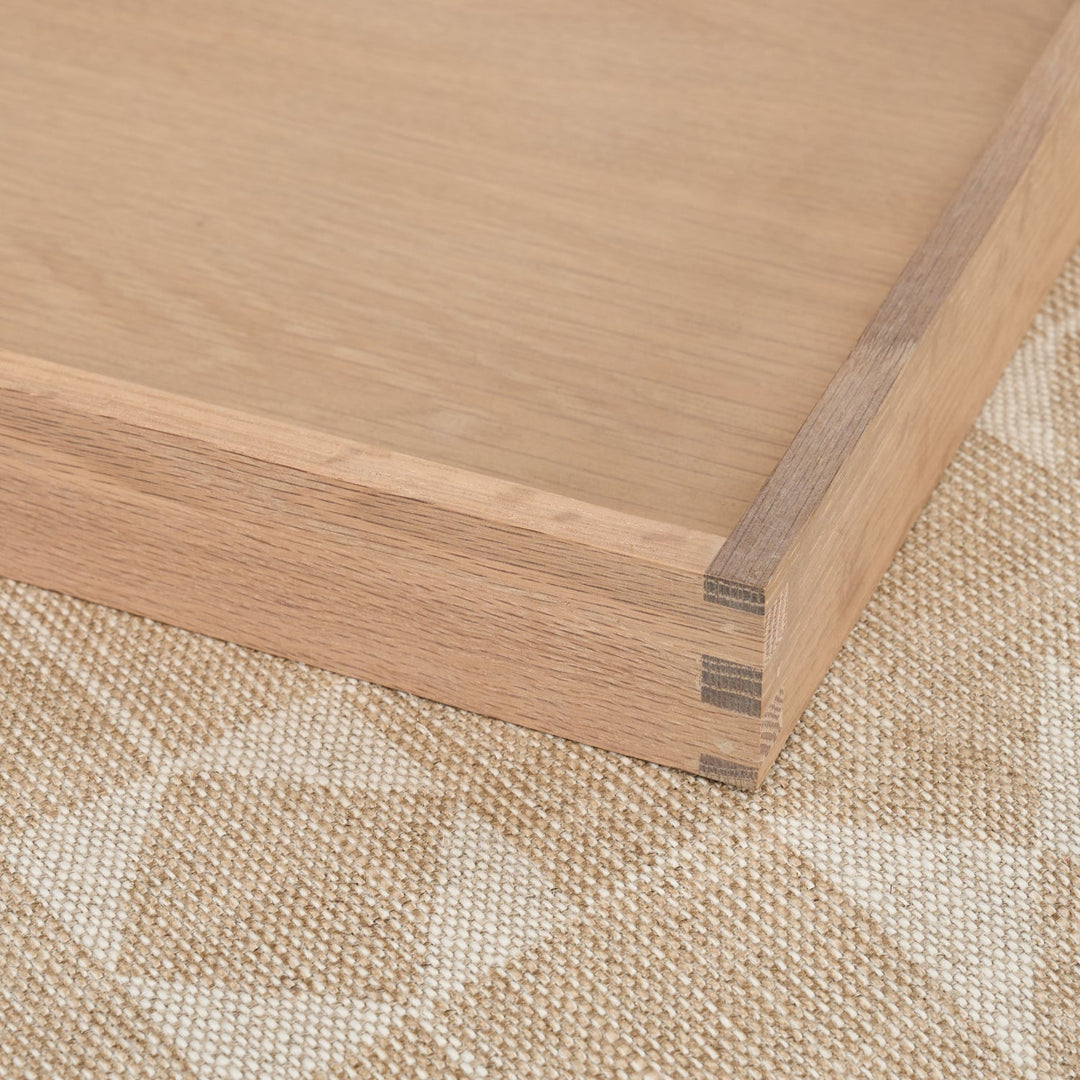 Ophelia Large Footstool, Natural Flag – Neptune
