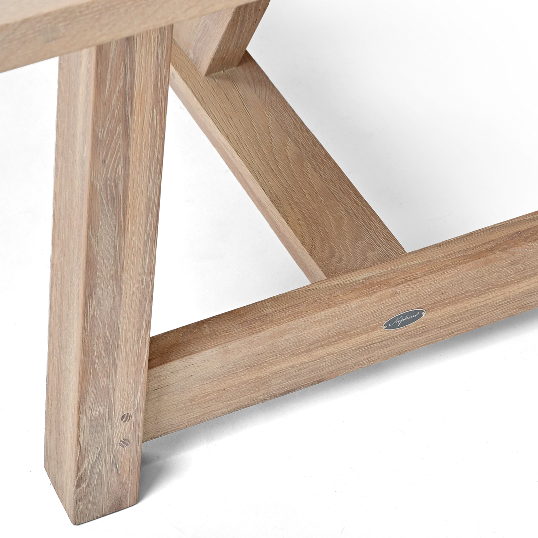 Arundel 6 Seater Oak Dining Table – Neptune