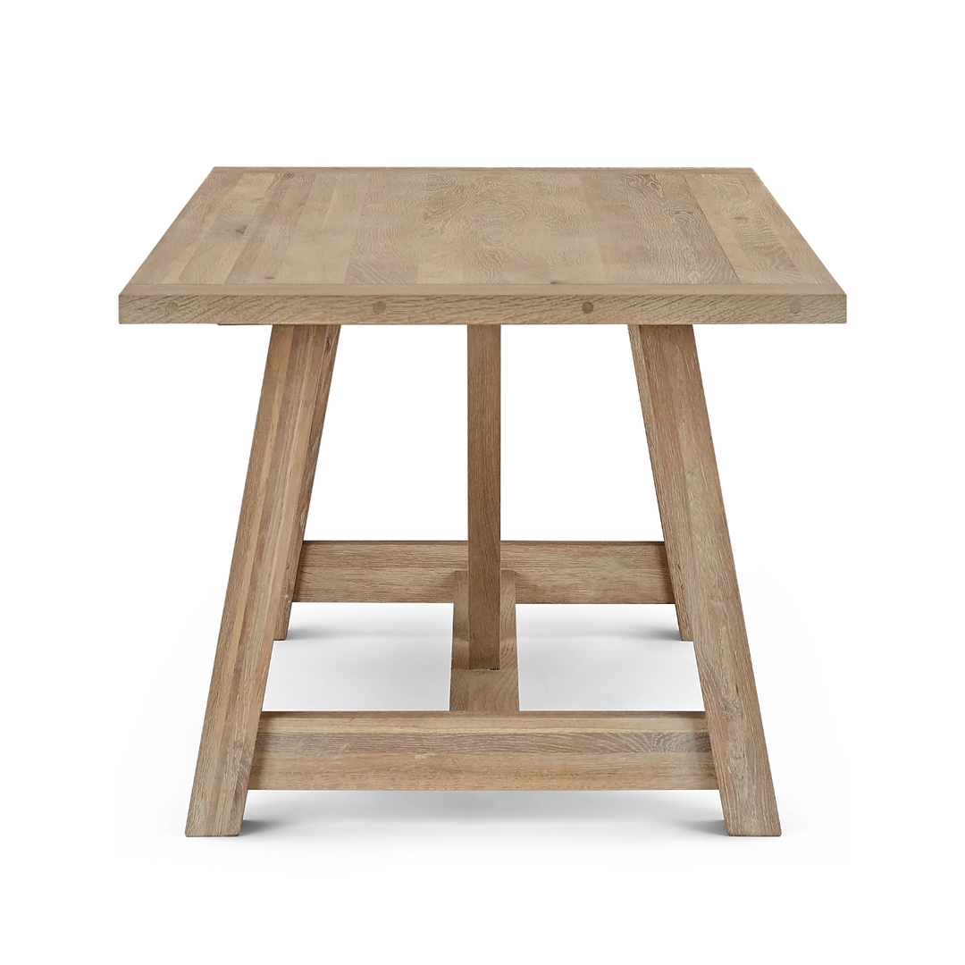 Arundel 6 Seater Oak Dining Table – Neptune