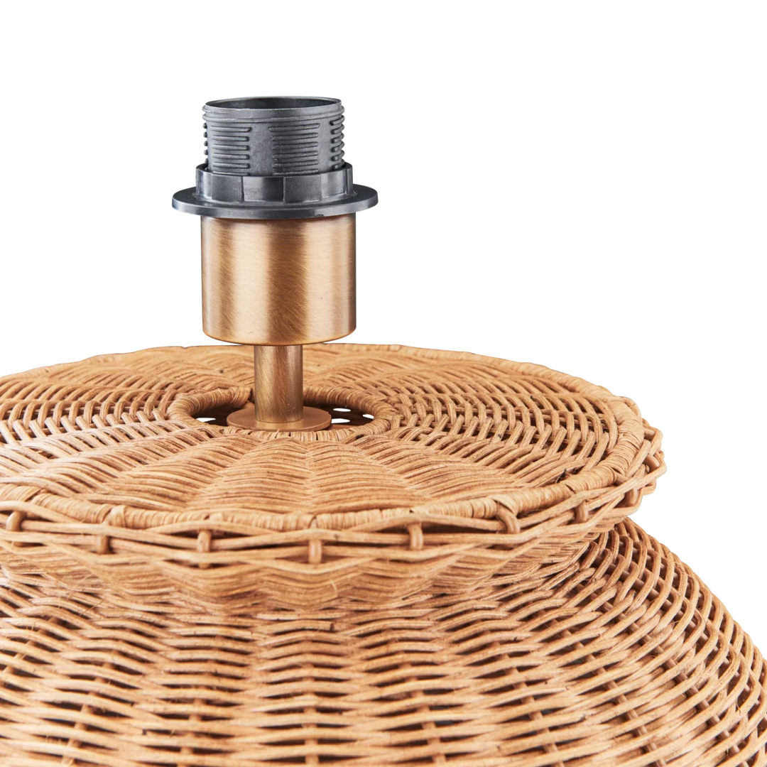 Athena Large Rattan Table Lamp – Neptune