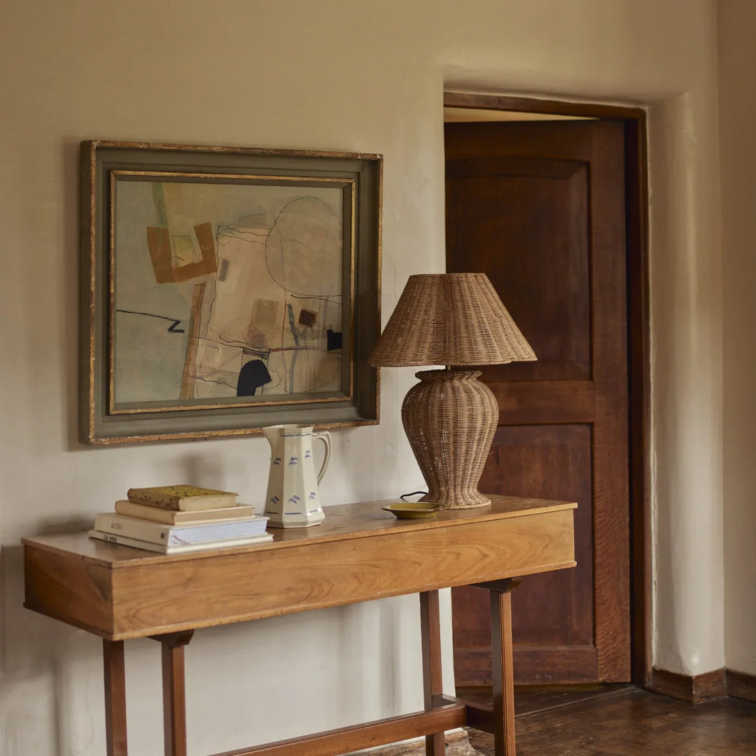 Athena Medium Rattan Table Lamp – Neptune