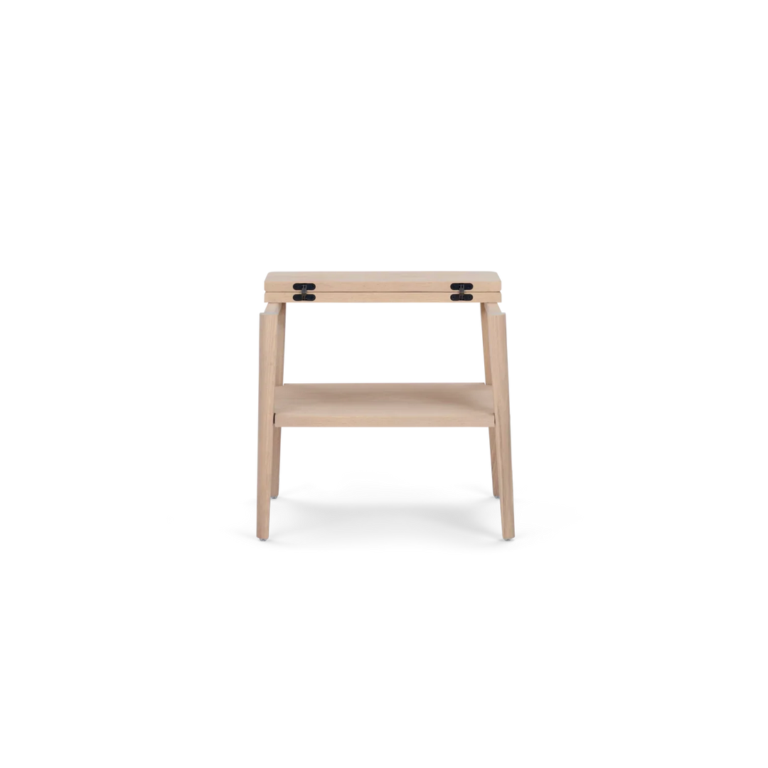 Borough Oak Folding Step Stool – Neptune