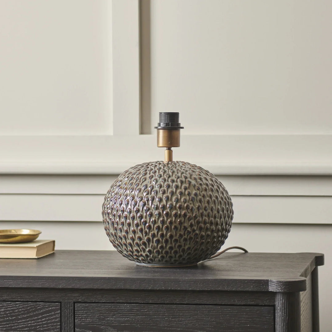 Caspian Small Ceramic Table Lamp – Neptune
