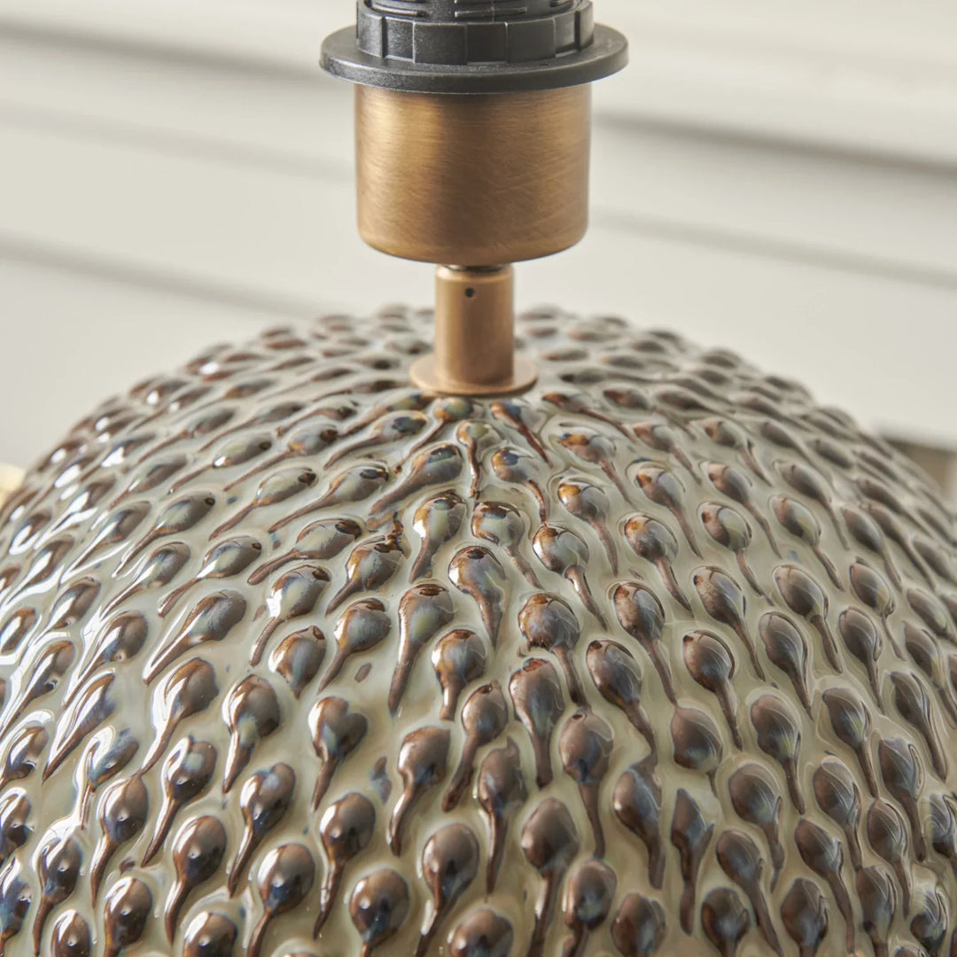 Caspian Small Ceramic Table Lamp – Neptune