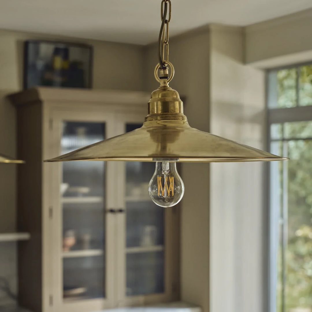 Emerson Brass Pendant Light – Neptune