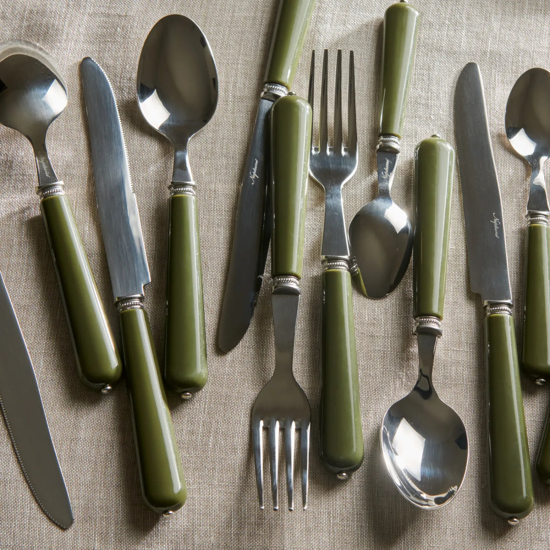 Handsworth 24pcs Cutlery Set, Olive – Neptune