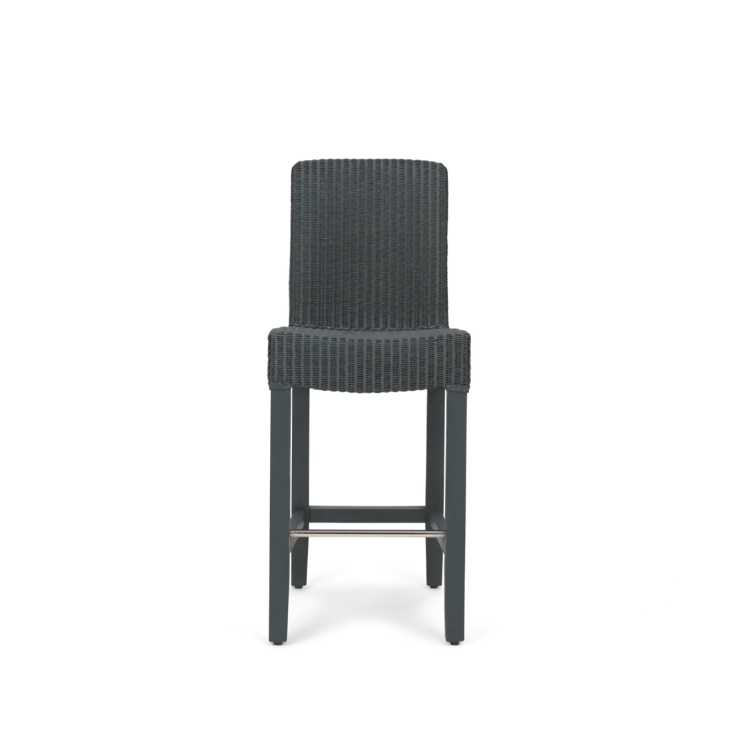 Montague Lloyd Loom High Back Bar Stool – Neptune