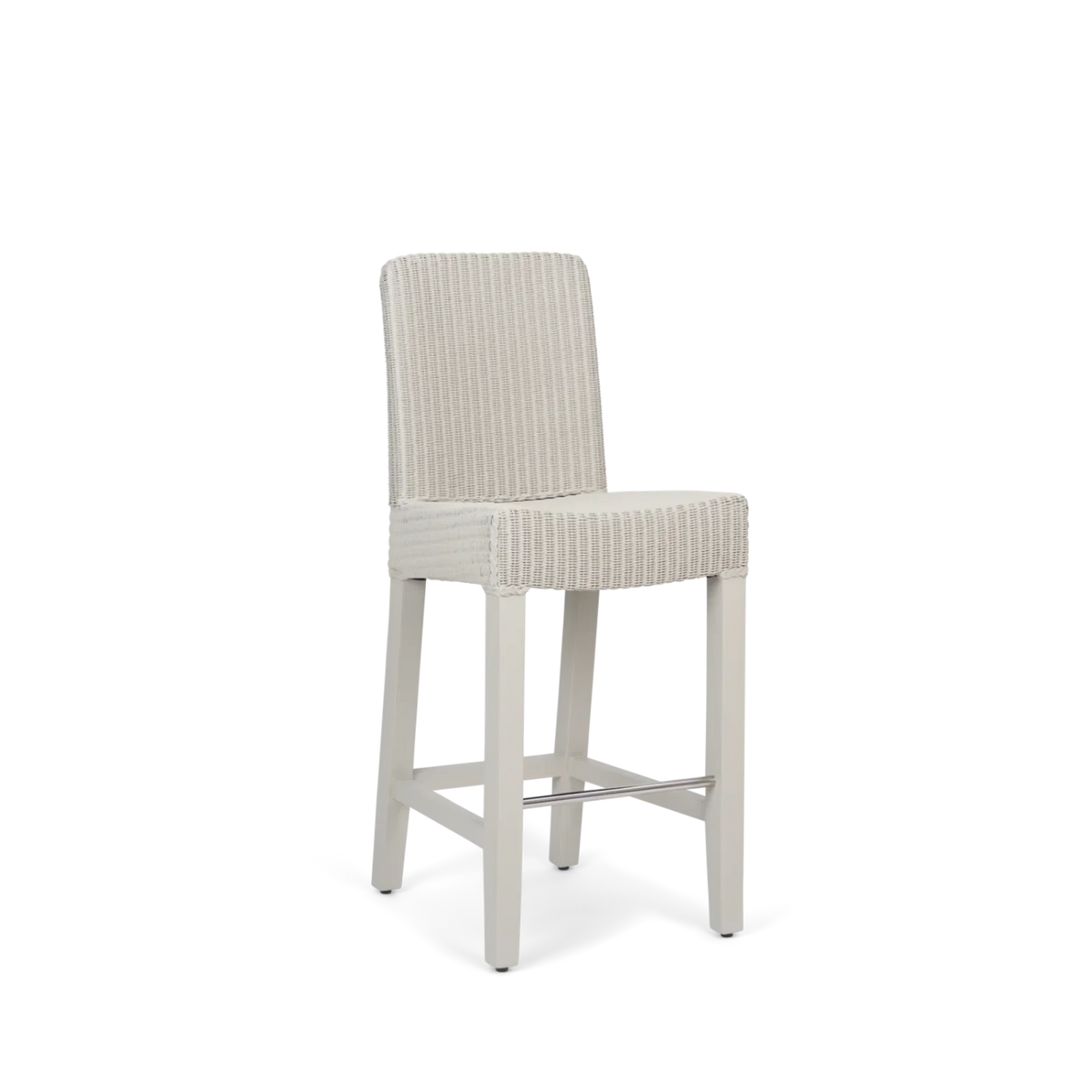 Montague Lloyd Loom High Back Bar Stool – Neptune