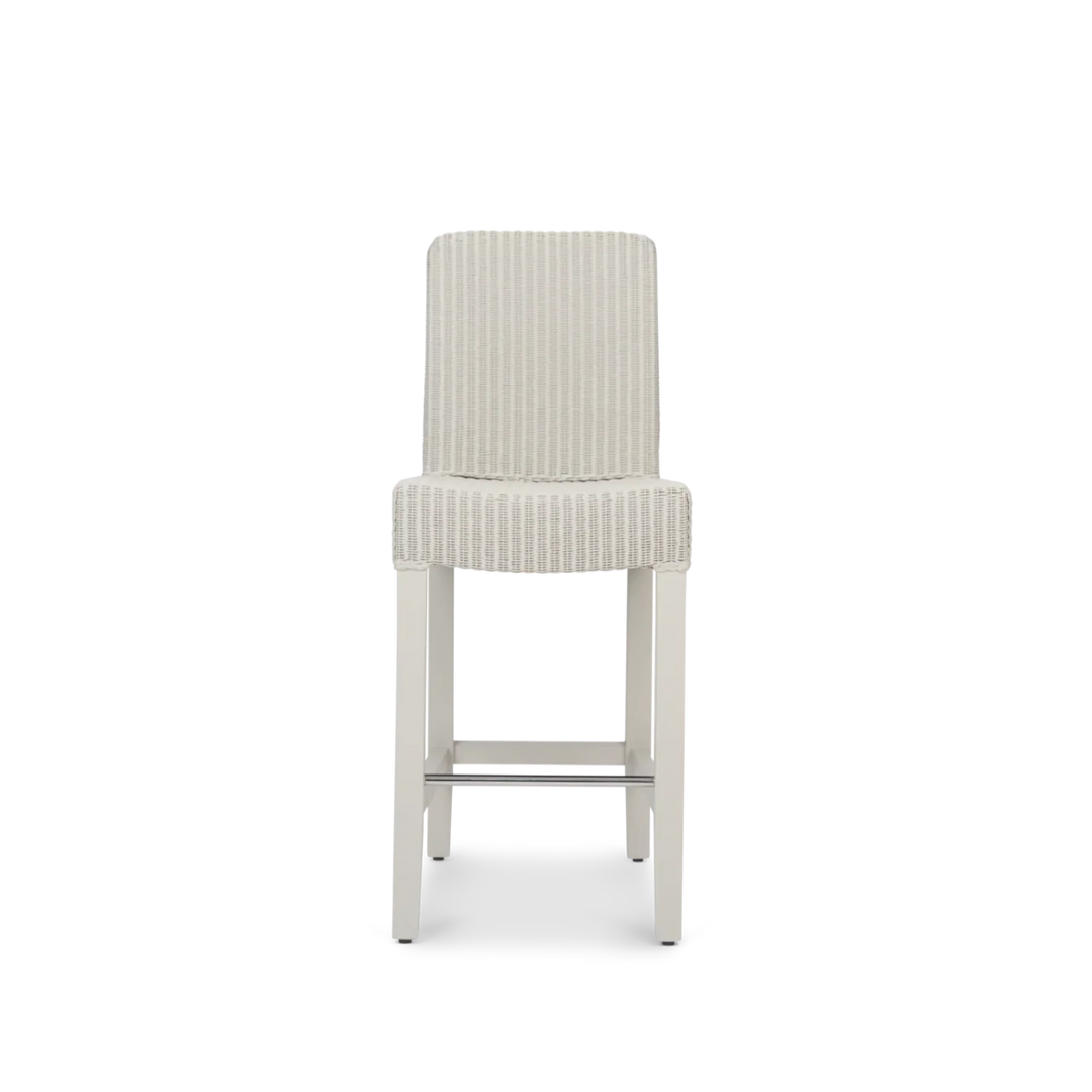 Montague Lloyd Loom High Back Bar Stool – Neptune