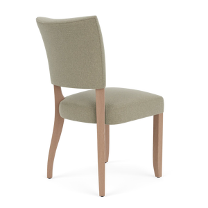 Mowbray Dining Chair, Linara Moss - Natural Oak Legs – Neptune