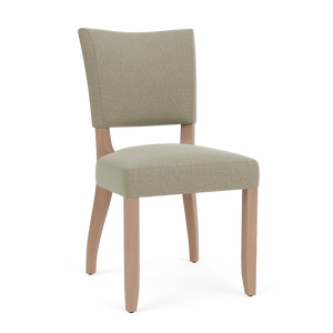 Mowbray Dining Chair, Linara Moss - Natural Oak Legs – Neptune