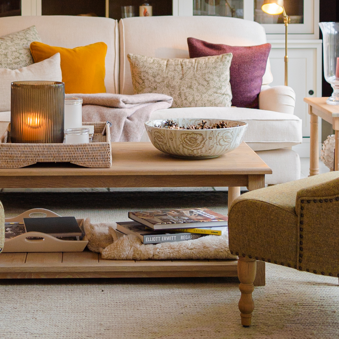 Henley Oak Coffee Table – Neptune