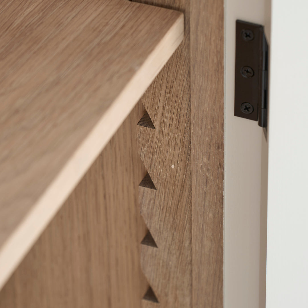 Farlow 1200 Full Height Freestanding Larder, Constable Green – Neptune