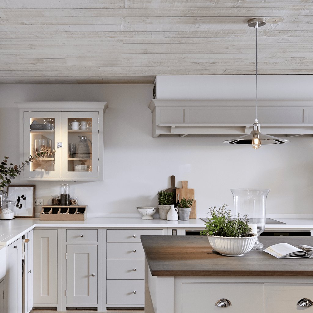 Keats Nickel Pendant Light – Neptune