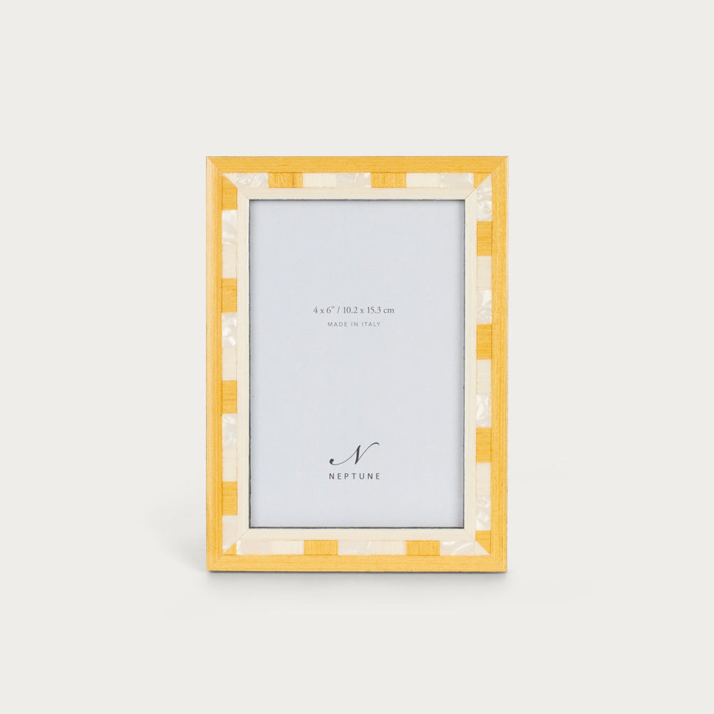 Montpellier 4x6 Photo Frame, Yellow – Neptune