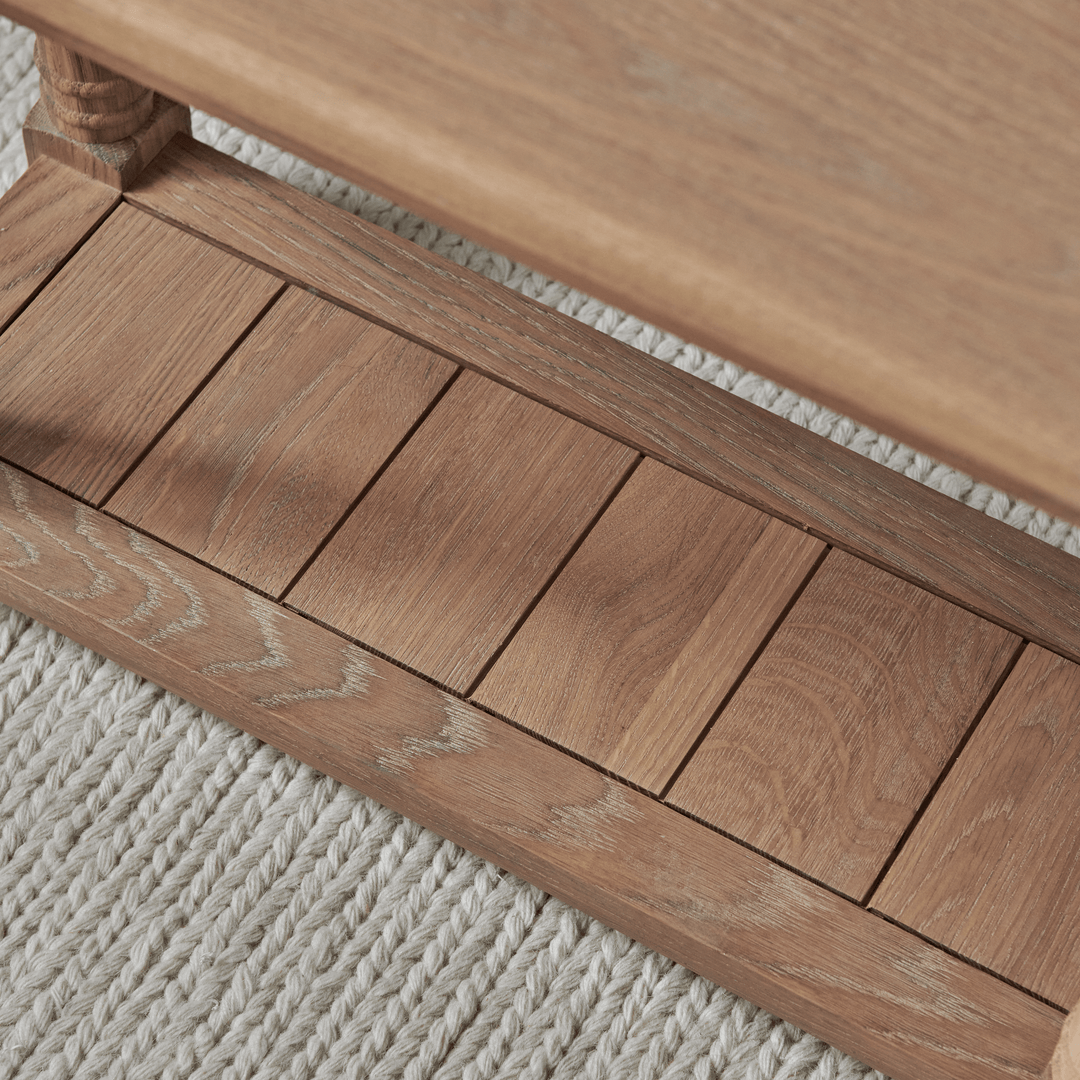 Edinburgh Narrow Oak Side Table – Neptune