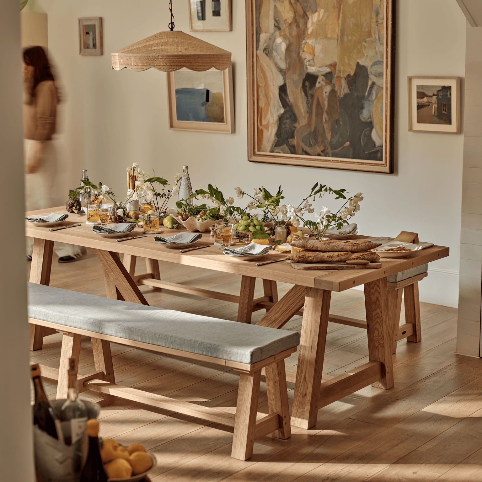 Solid Oak Dining Tables | Neptune
