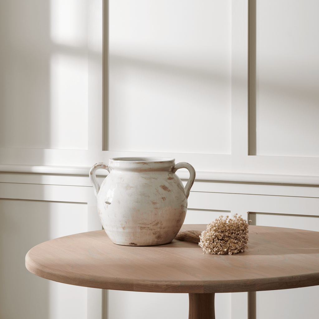 Haybrook Round Vase, Snow – Neptune