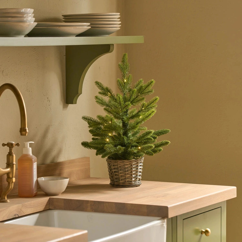 Normand Tabletop Pre-lit Christmas Tree – Neptune