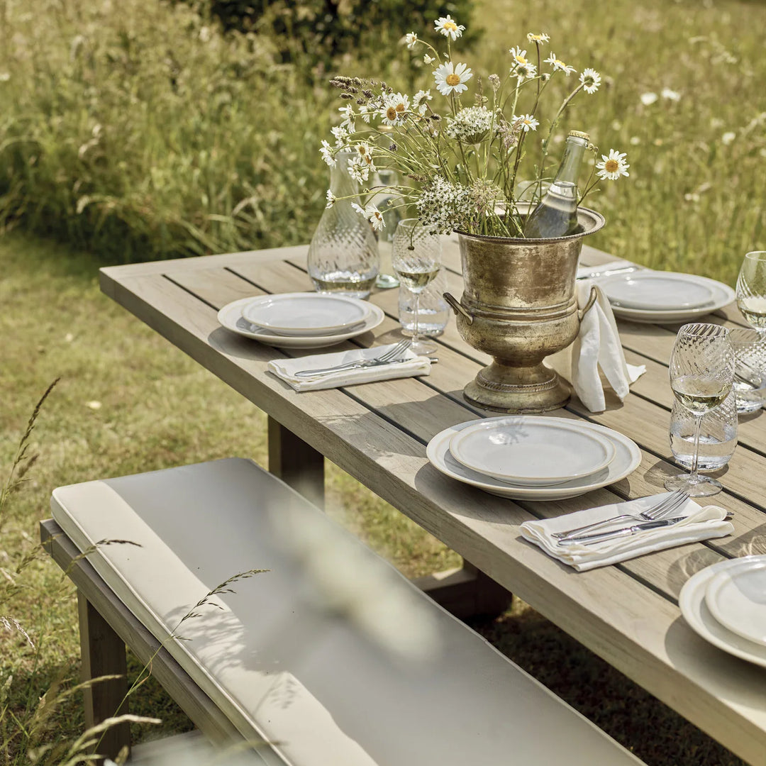 Pembrey 6 Seater Garden Dining Table & Bench Set – Neptune