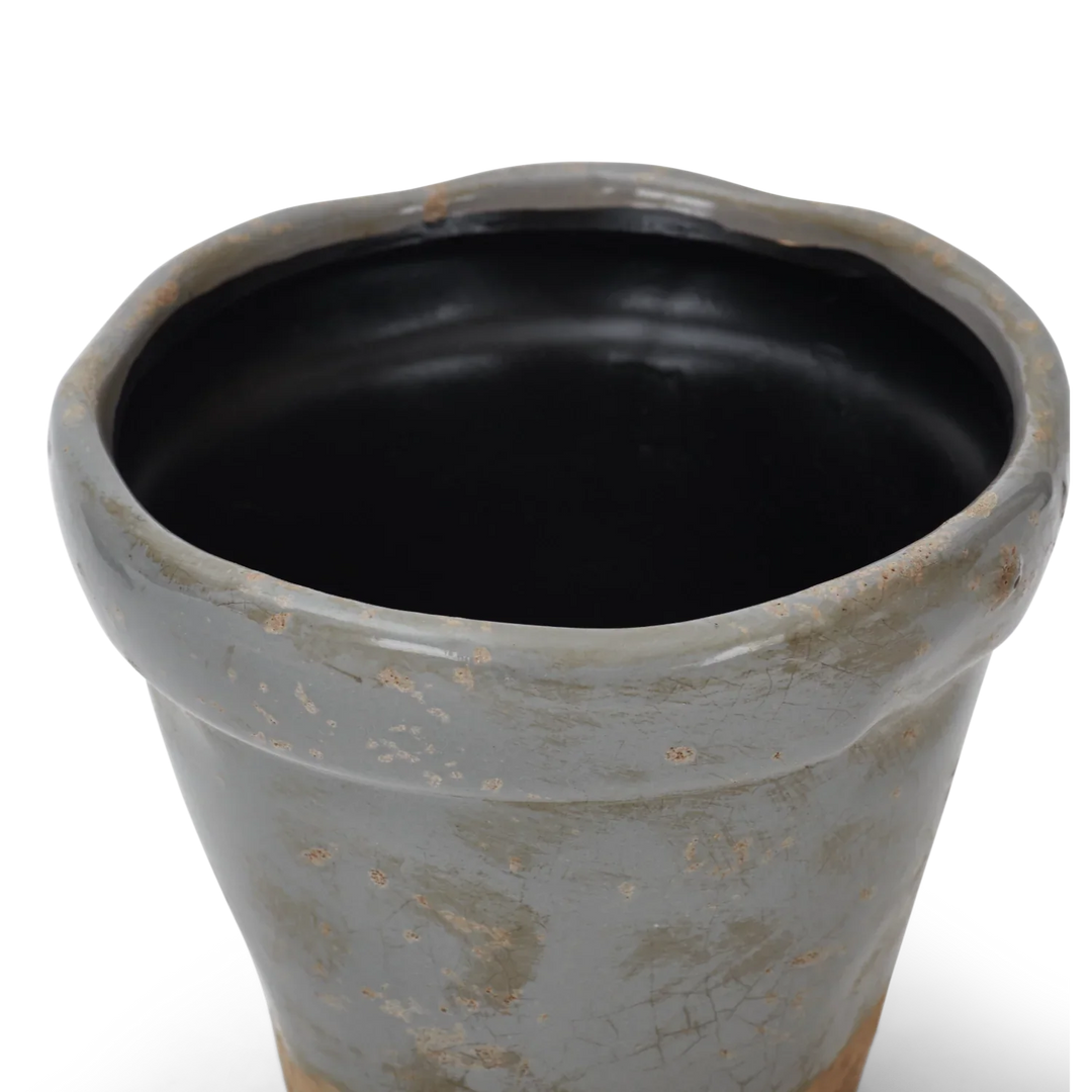 Sage Terracotta Plant Pot, Large – Neptune