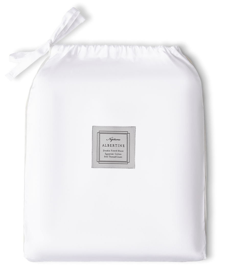 Albertine Fitted Sheet, Lily – Neptune