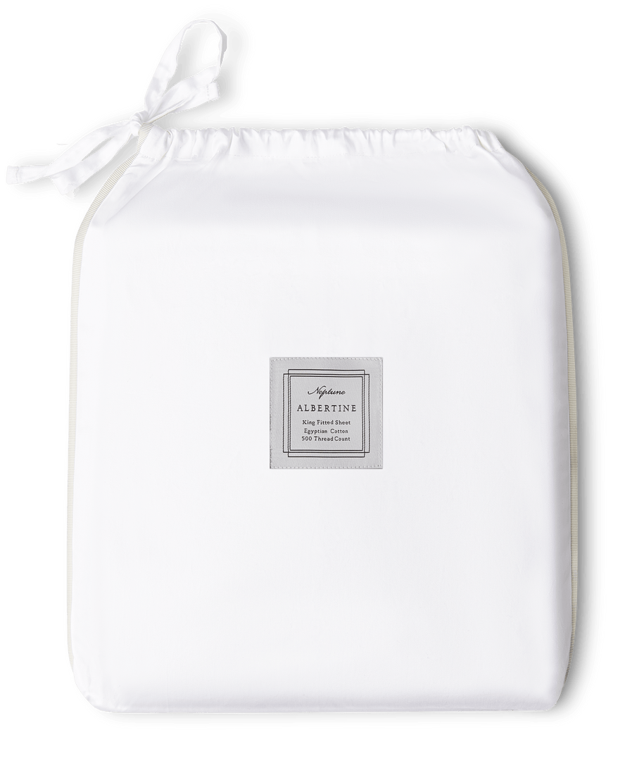 Albertine Fitted Sheet, Lily – Neptune