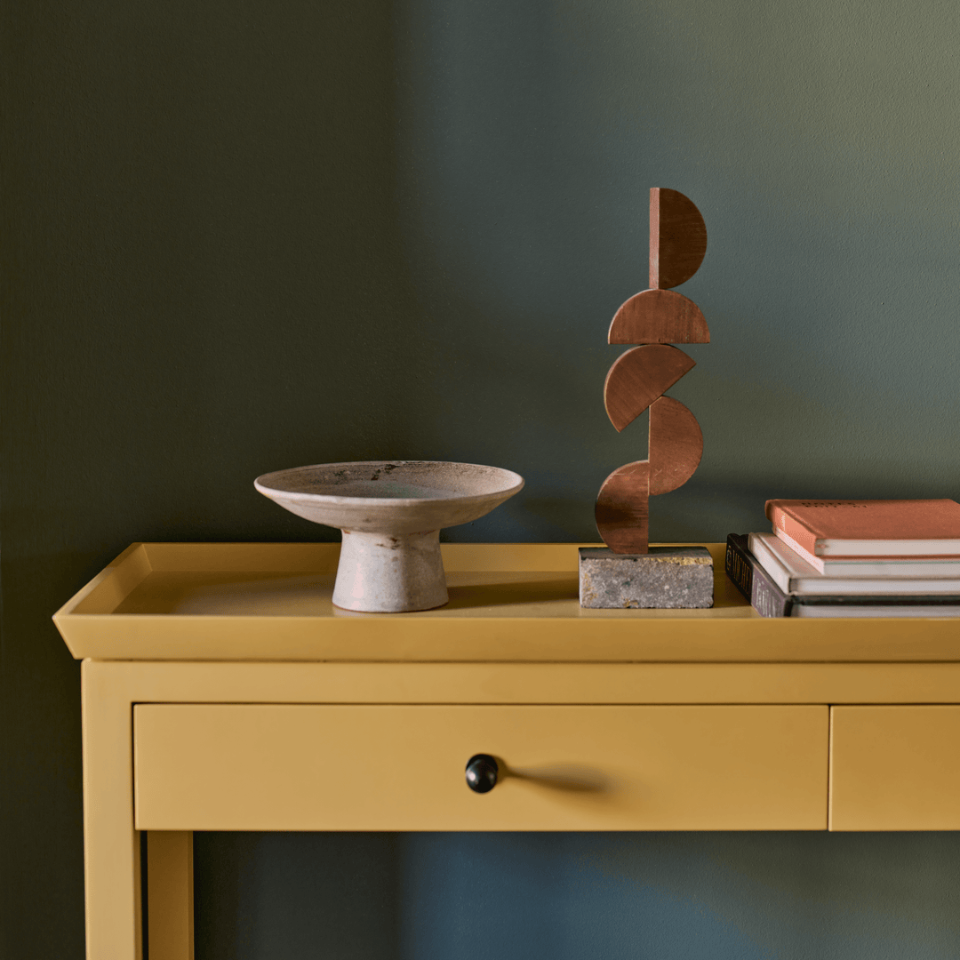 Frome Oak Console Table, Warm Black – Neptune
