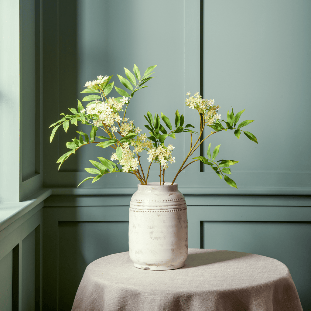 Rowan Blossom Stem, White – Neptune