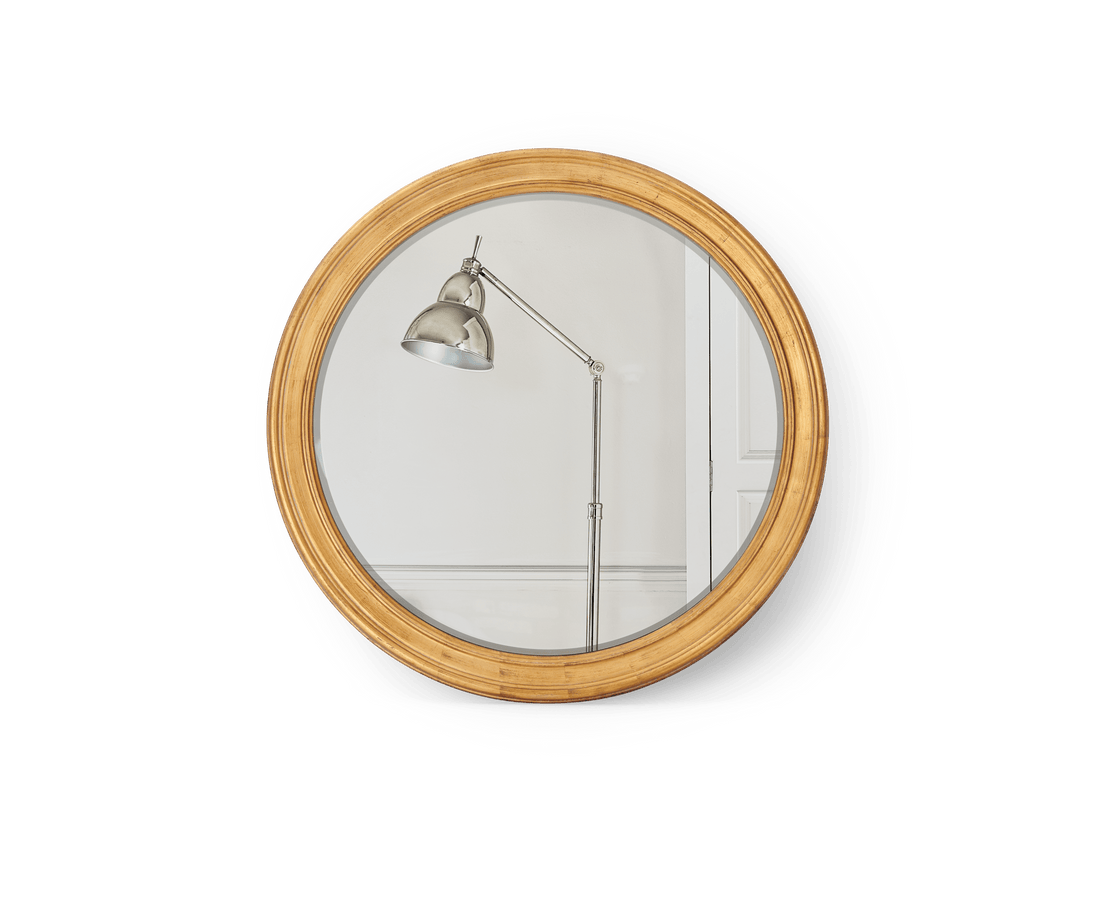 Oak Wall Mirrors & Clocks | Neptune