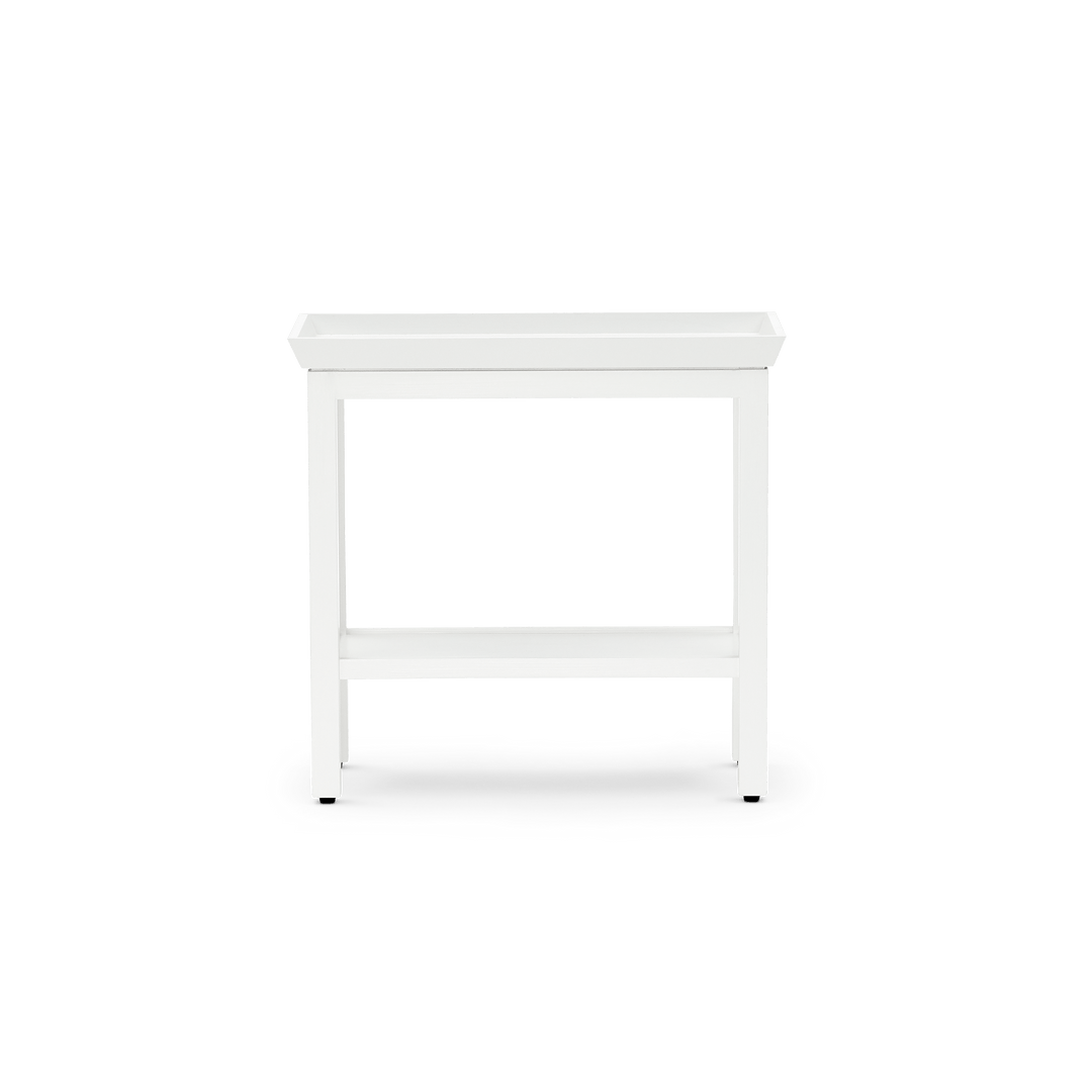 Aldwych Narrow Tray Side Table, Painted – Neptune
