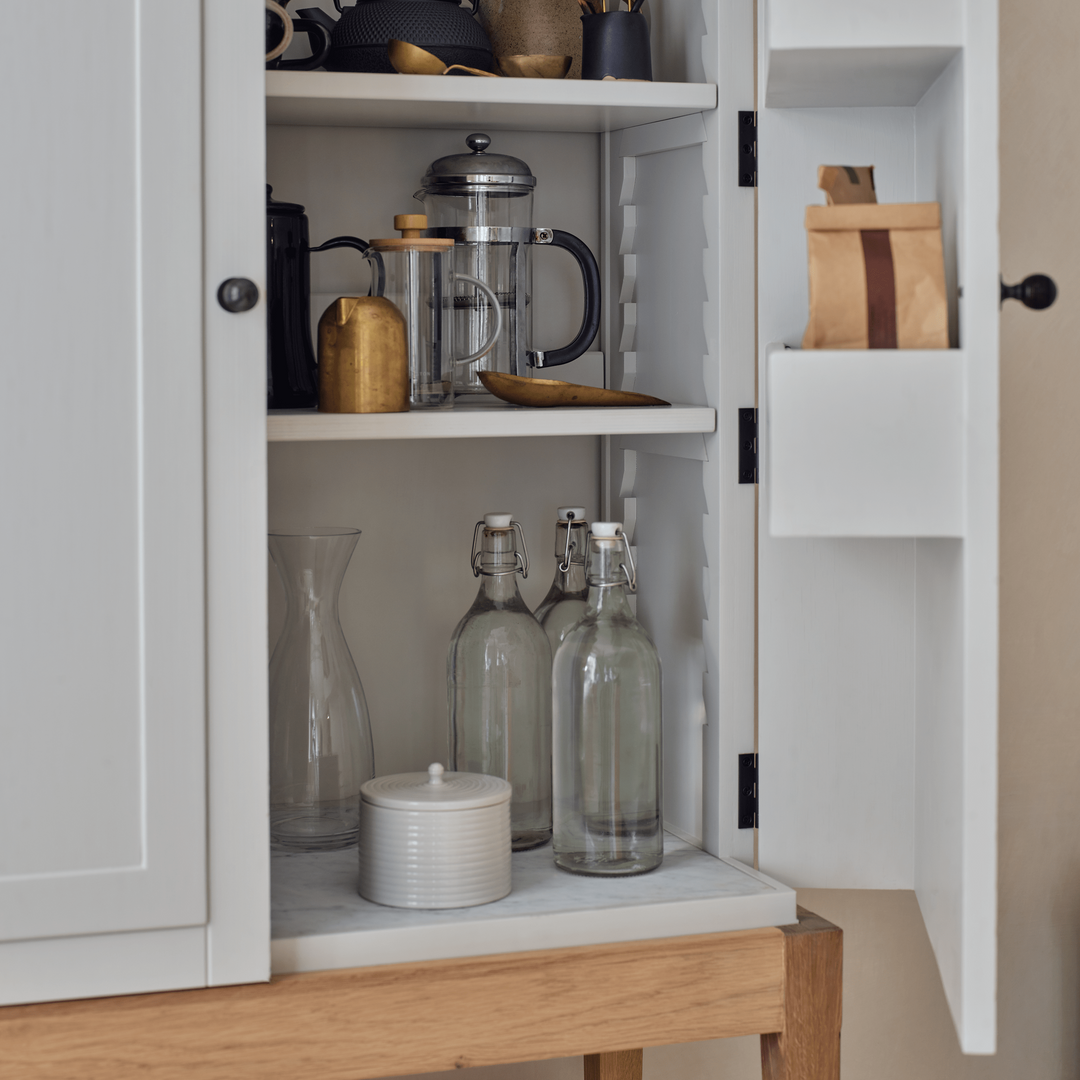 Ardingly Drinks & Storage Cabinet with Marble Base – Neptune