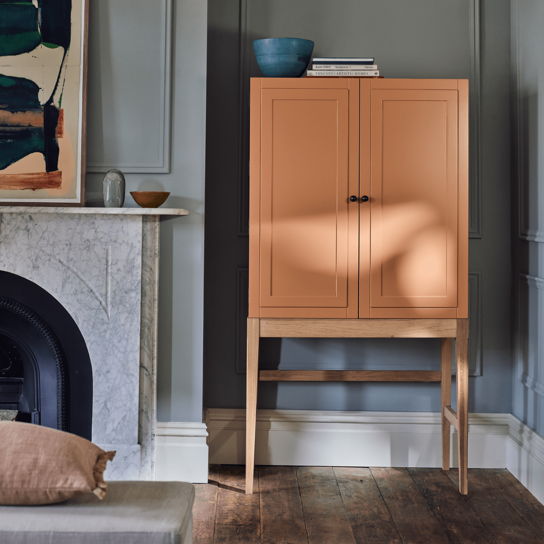 Frome Oak Drinks & Storage Cabinet, Natural Oak – Neptune
