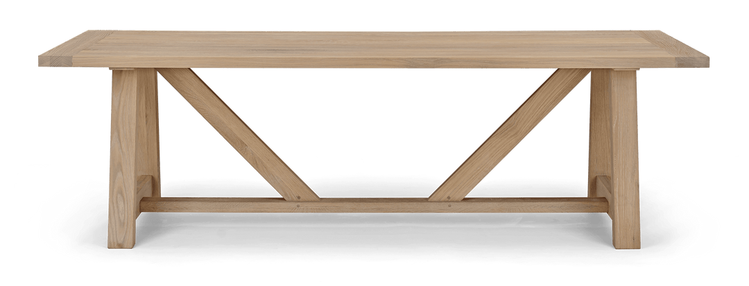 Arundel Rectangular Oak Dining Table – Neptune