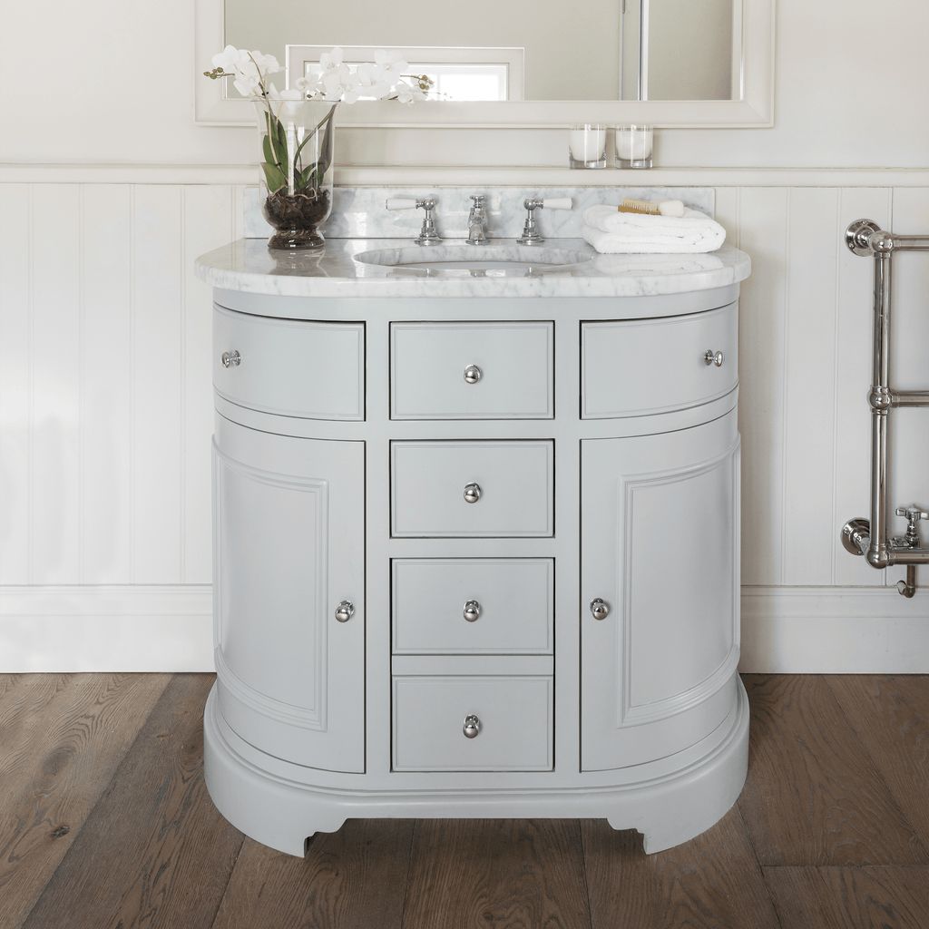 Chichester Undermount Curved Washstand – Neptune